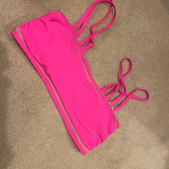 Pink Lily | Swim | Nwib Pink Lily Bathing Suit Top | Poshmark